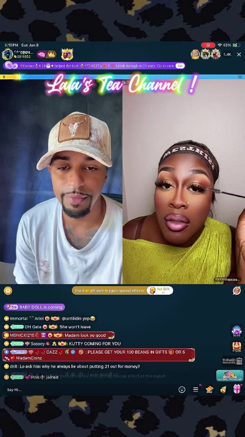 - DROSKI ; READING 21 BB AFTER KICKING HER OUT