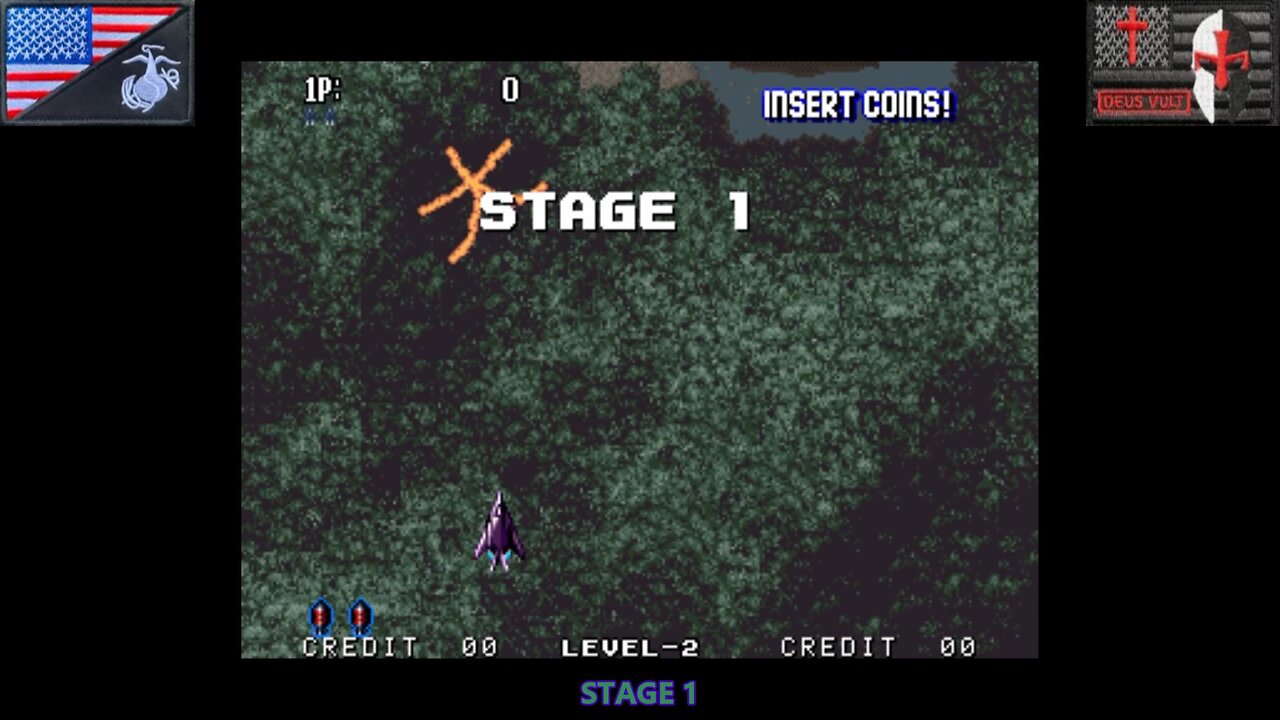 Gamer By Proxy: "Aero Fighters 2" [Robo Keaton (F-117) All Stages ...