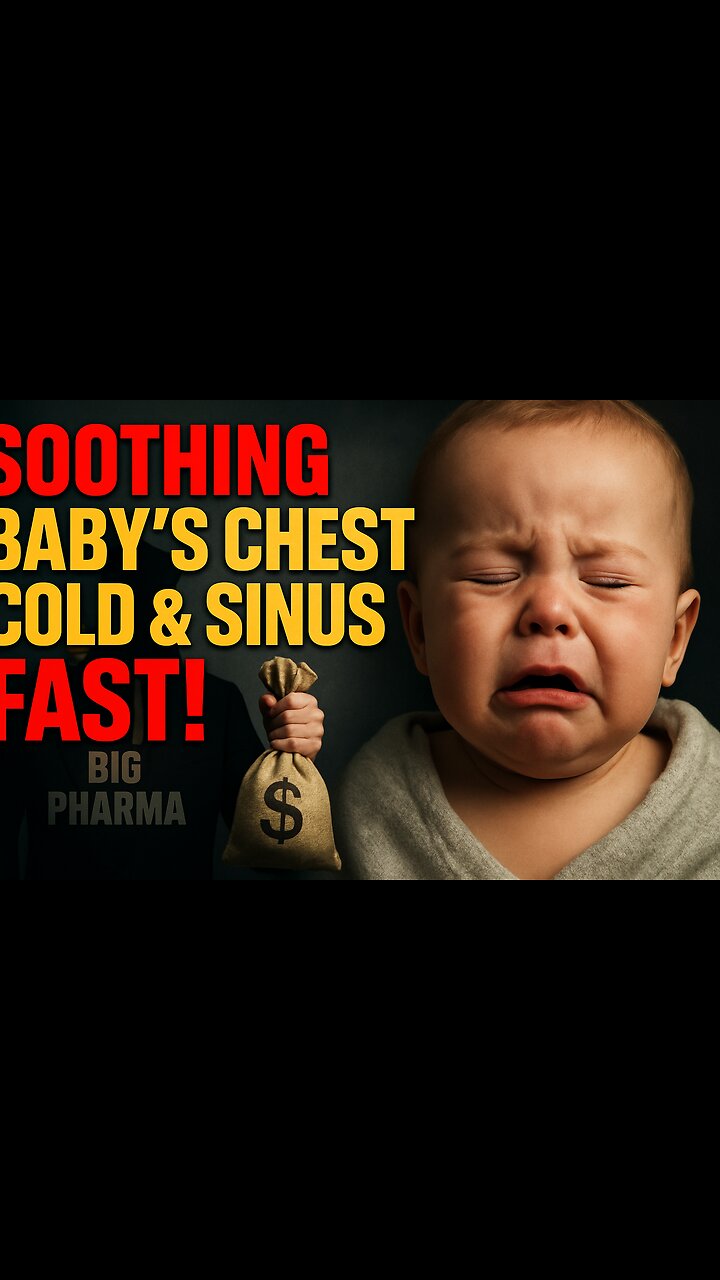 Soothing Baby’s Chest Cold & Sinus Fast! 🌿 Natural Remedies That Work