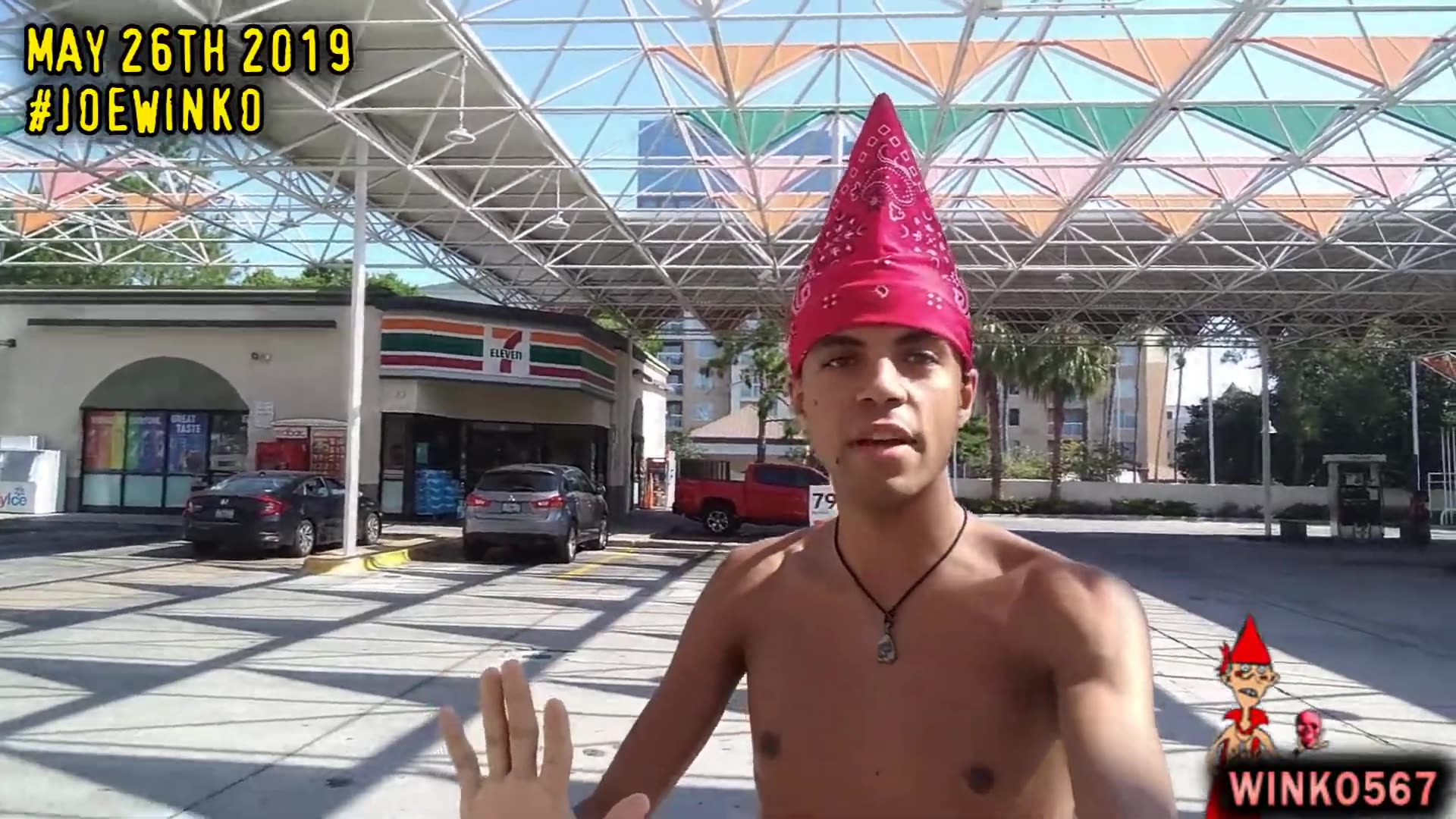2019 05 26 Orlando, Florida Autistic Guy at 7Eleven Joe Winko