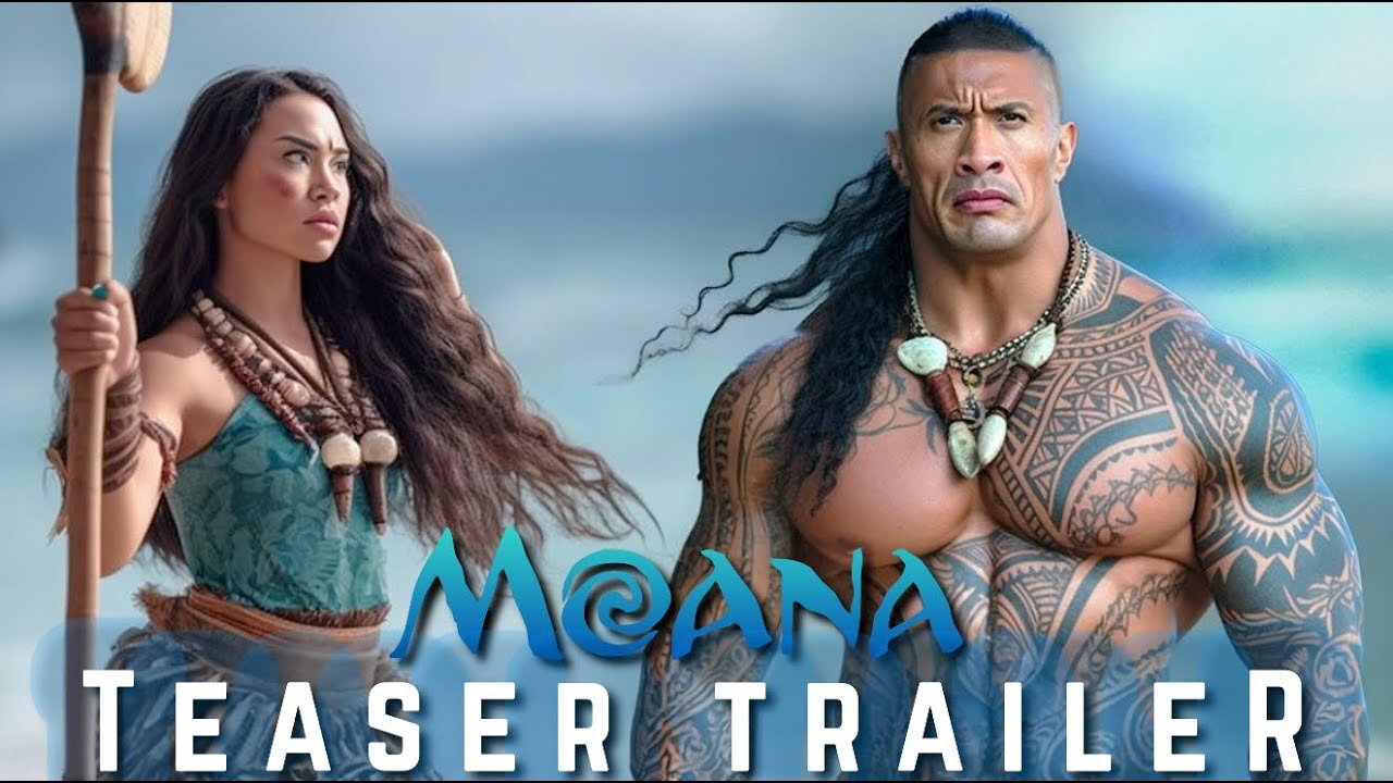 Moana: The Movie | Teaser Trailer (2025) - Dwayne Johnson - Disney+ Concept (4K)