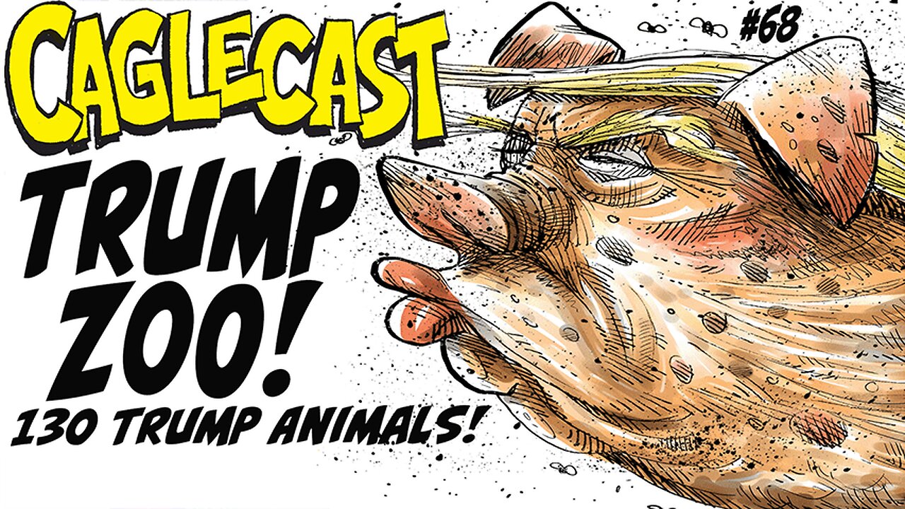 Trump ZOO! Political Cartoonists Draw Trump as Animals! 130 Cartoons!