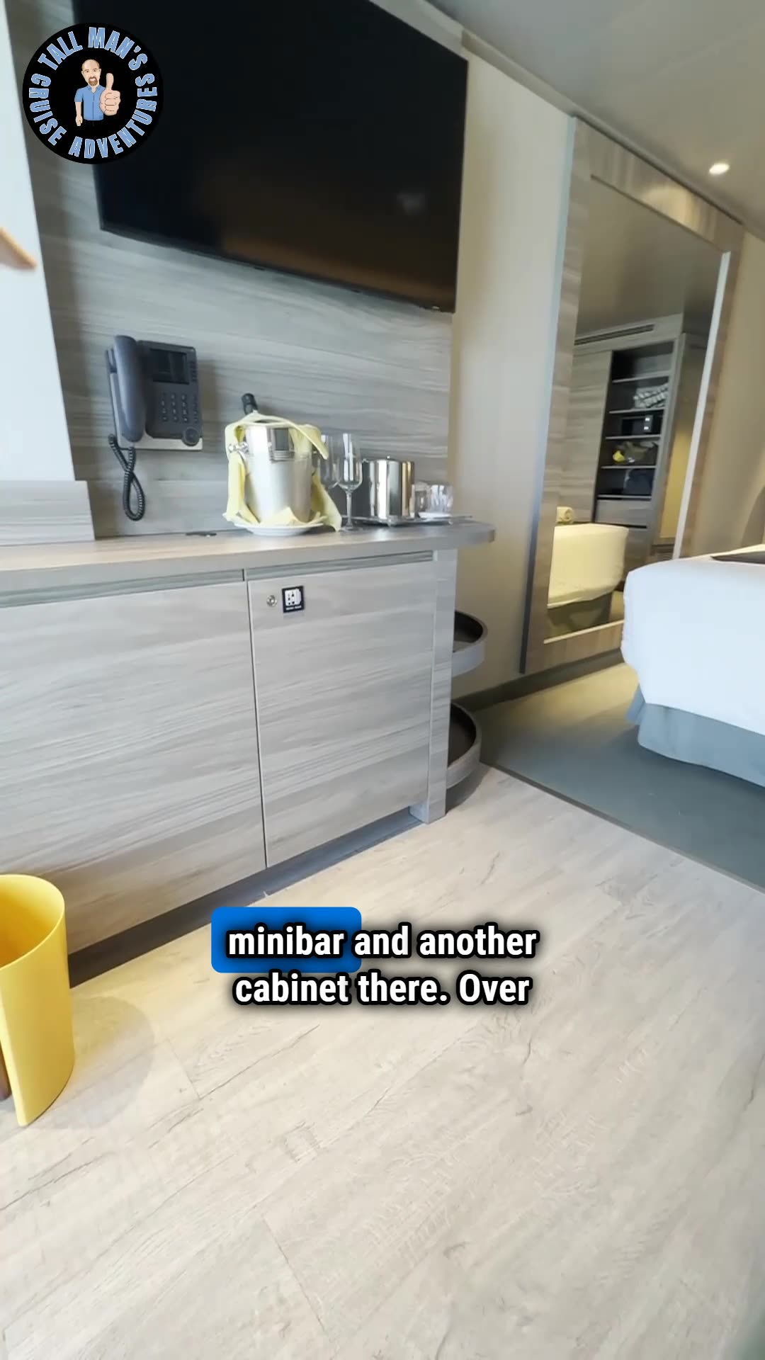 MSC World America First Look! Aurea Infinite Ocean View Cabin | Tall ...