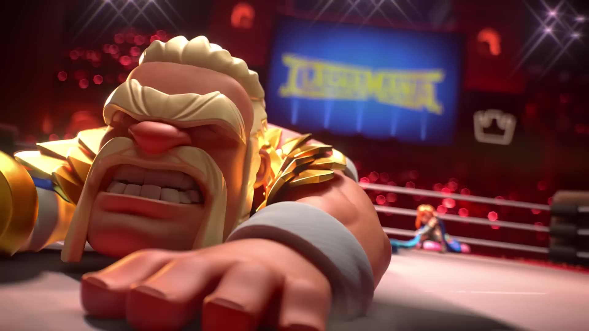 An Epic Turn of Events in ClashaMania! Clash of Clans x WWE Animation