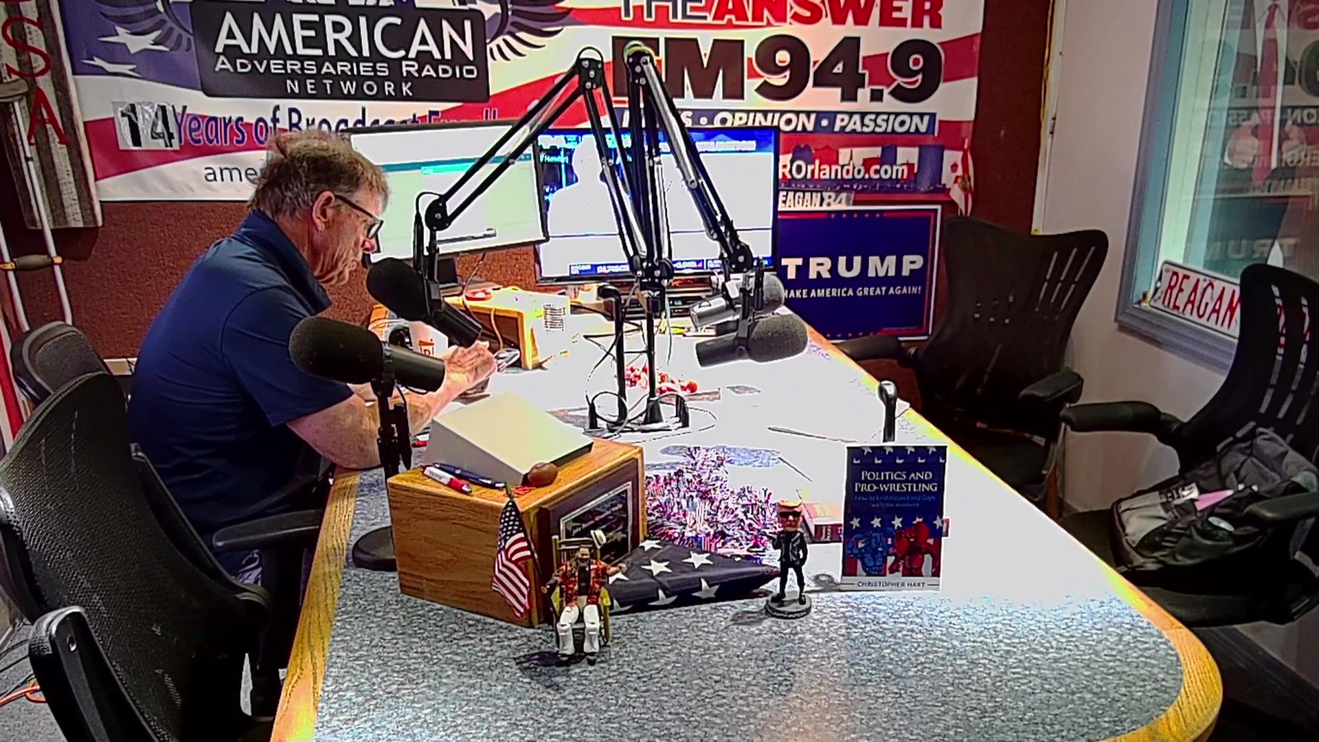 TRUMP OPENS UP CABINET DOORS