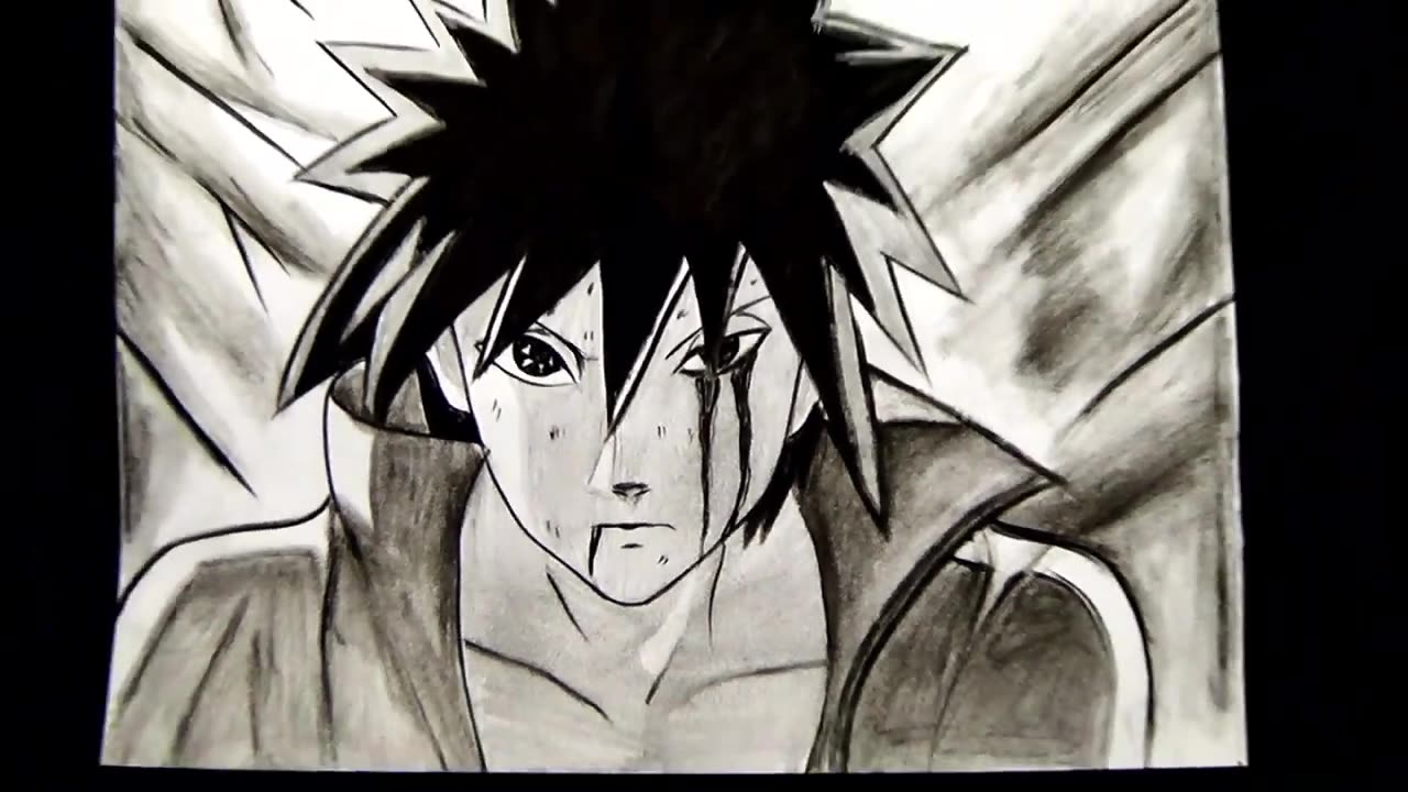 💀 How to Draw Sasuke’s Susanoo – Step-by-Step Anime Drawing Tutorial ️