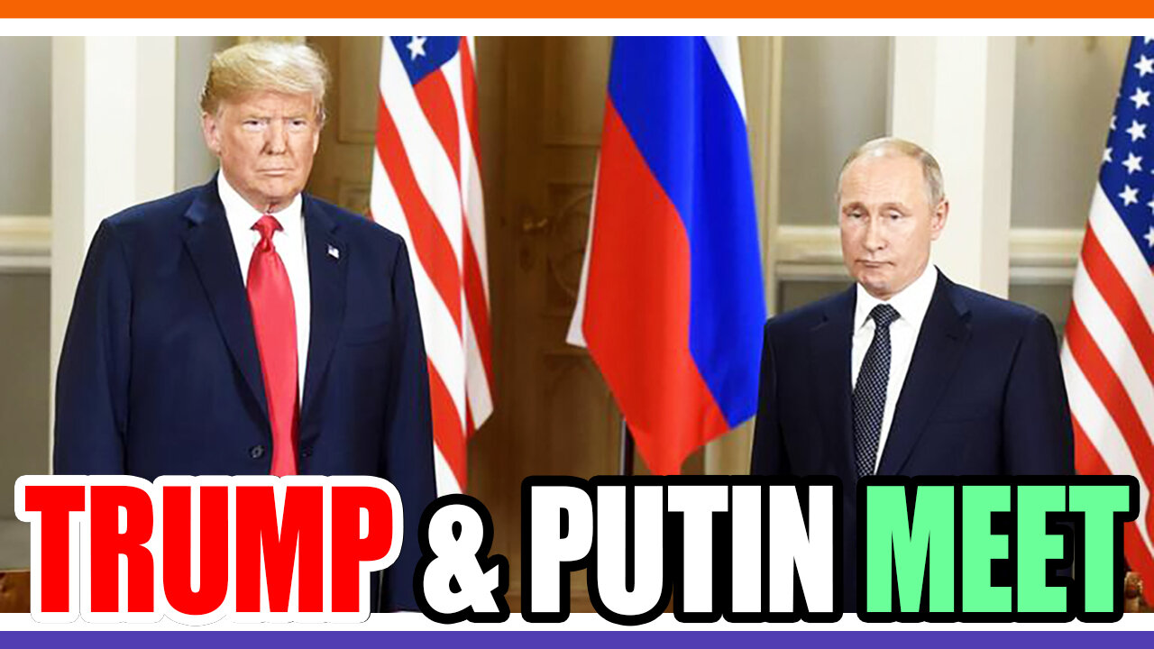 🚨BREAKING: Trump Meets Putin At The Alaska Peace Summit of 2025 🟠⚪🟣