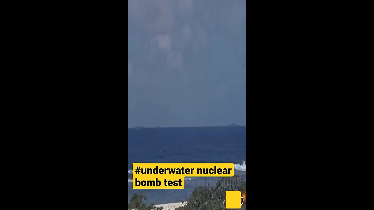 nuclear bomb test