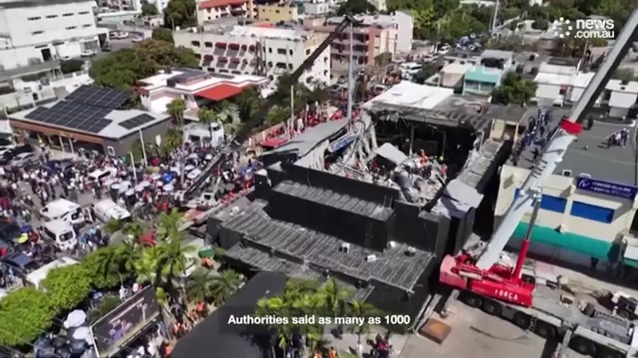 Dominican Tragic, Night club roof collapse