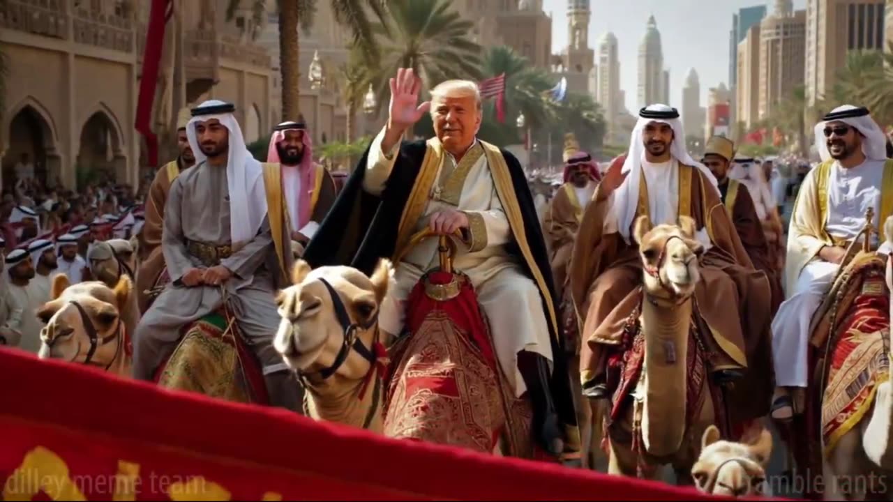 Trump of Arabia - Fast AI made vid for Trump - Dilley Meme Team