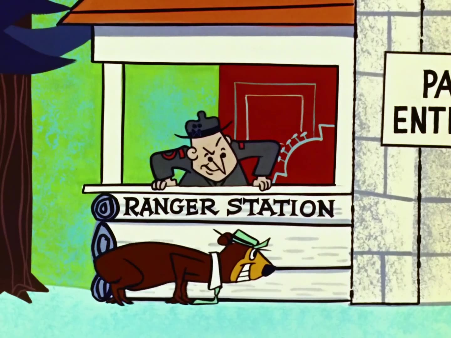 Yogi bear cartoon show