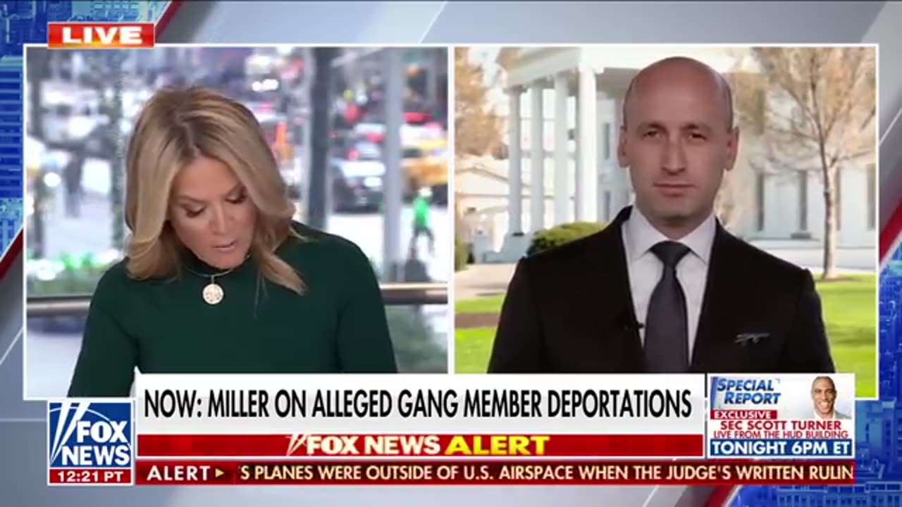 Gang members who were deported had "no right" to be in the United States.