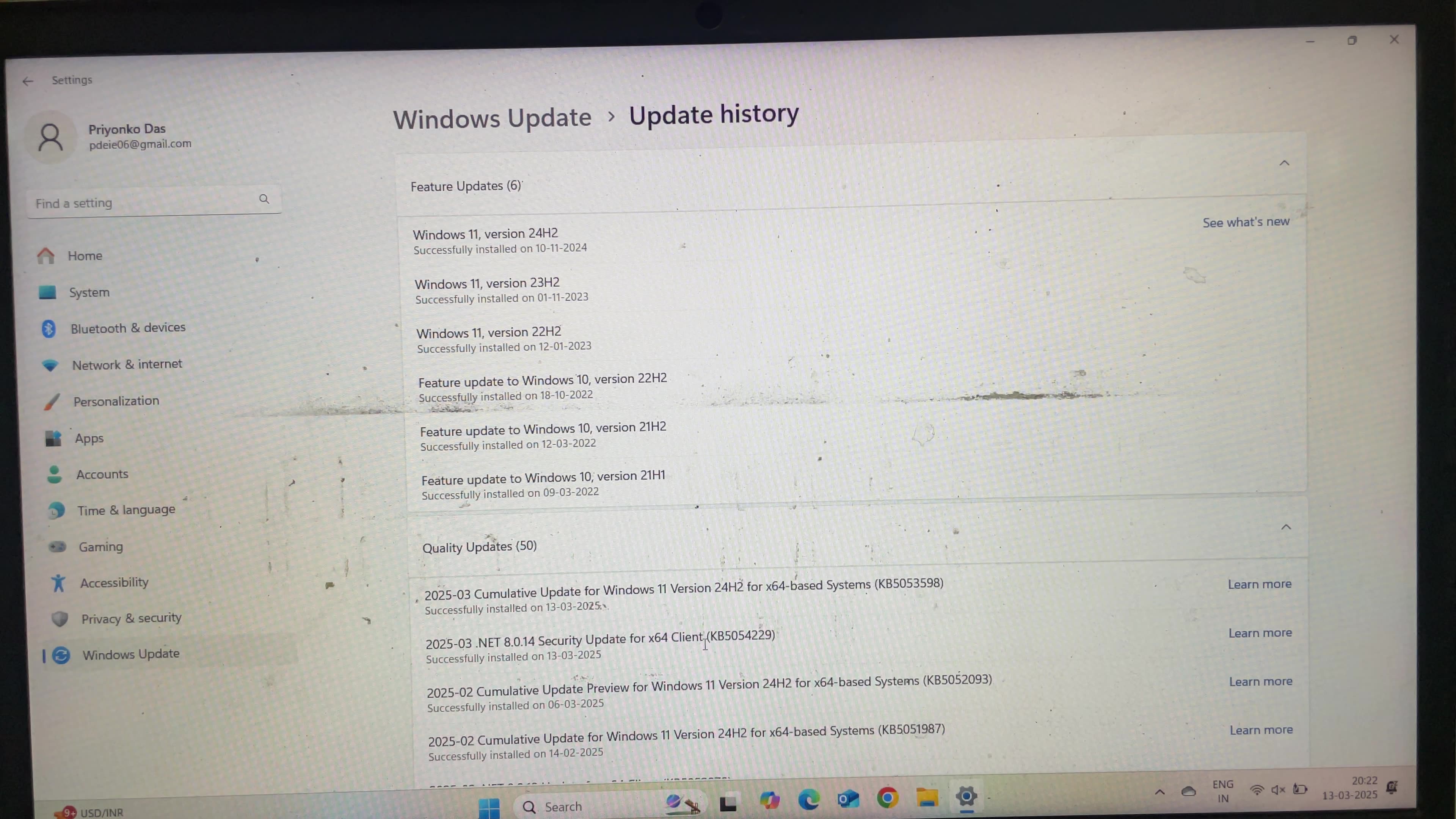 March 11 2025 Update for Windows 11 | OS Build 26100.3476