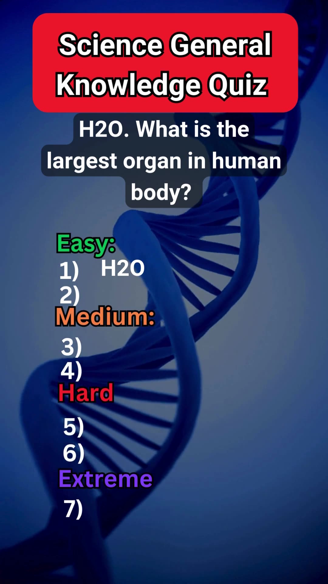 Can You Pass This Ultimate Science Knowledge Quiz?🤔🧠 #challenge #trivia #quiz #viralquiz #facts