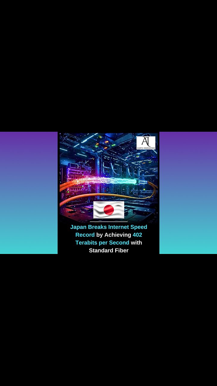 Japan BREAKS Internet Speed Record: 402 Tbps Using Standard Fiber 1 Million Times Faster Than Wi-Fi