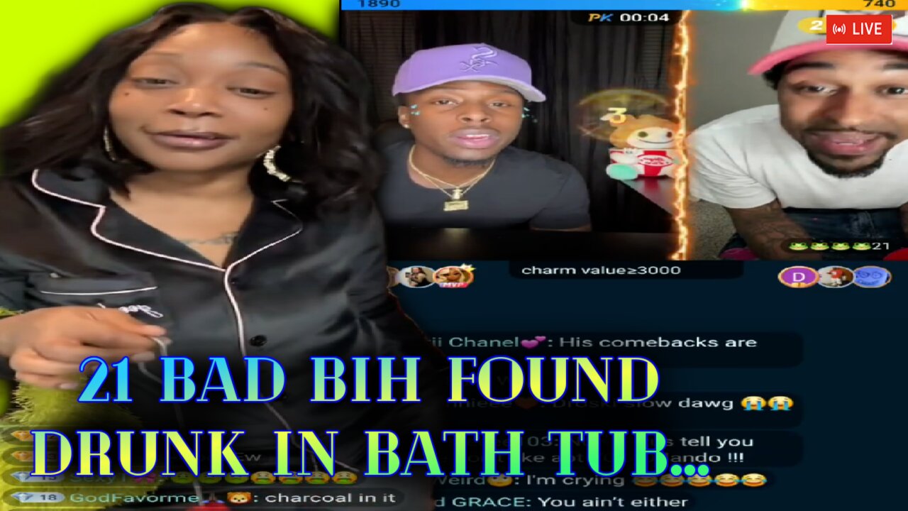 21 BAD BIH Found Drunk In Tub Droski Picks Fight & It Was All Over😲