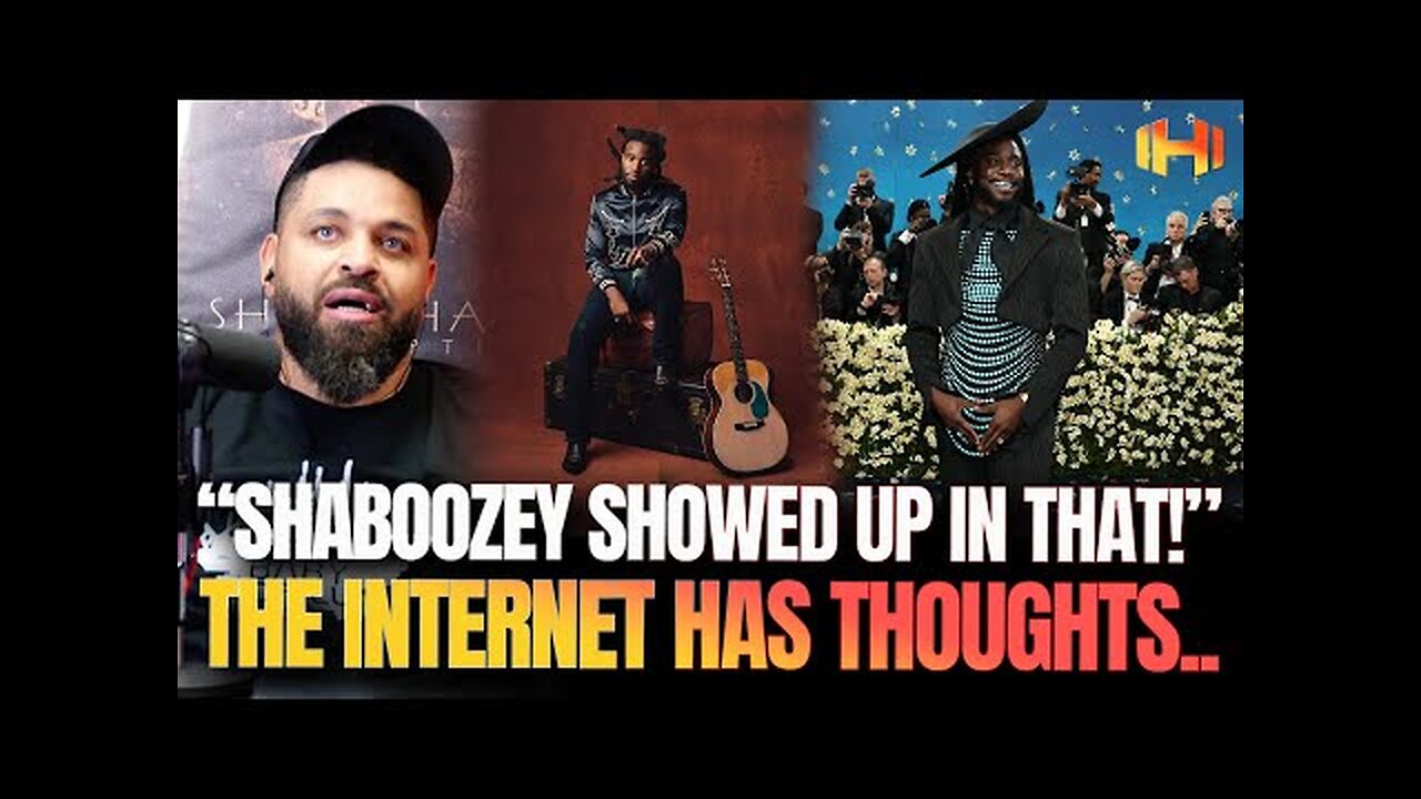 Black Country Music Singer Shaboozey Shows Up To Met Gala Wearing A ...
