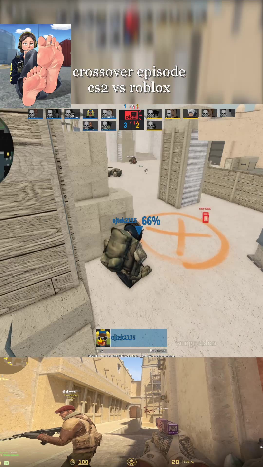 roblox meets cs2 crossover episode