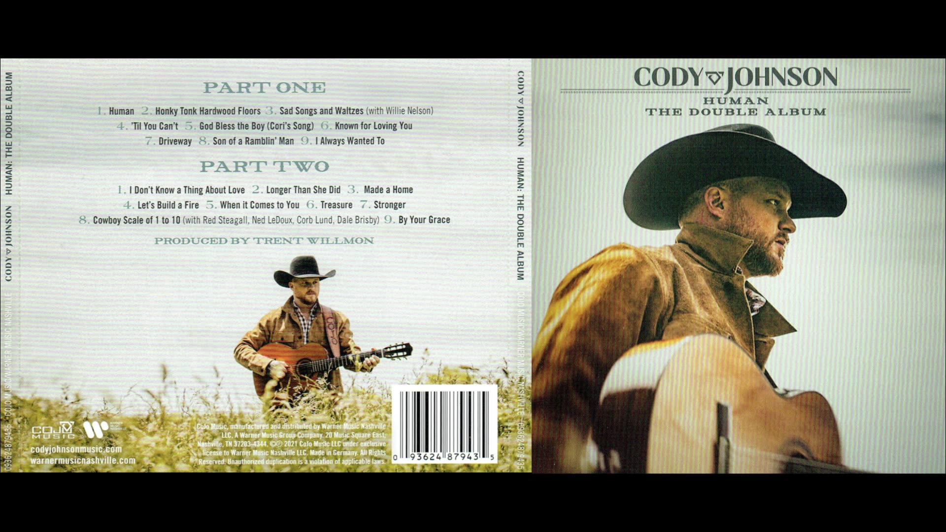 Cody Johnson - Human The Double Album (2021, Full Album)