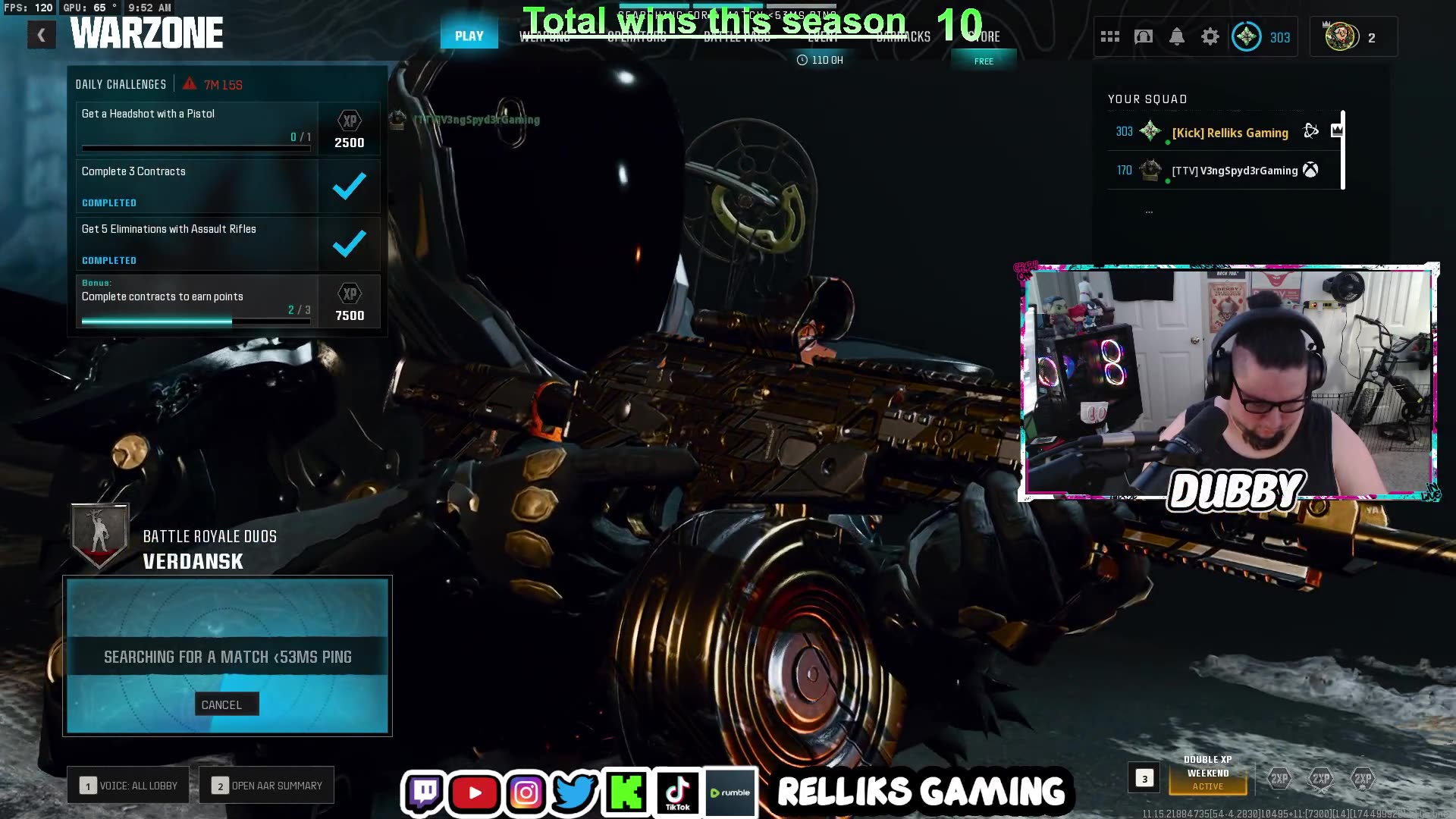 Early Morning Warzone!