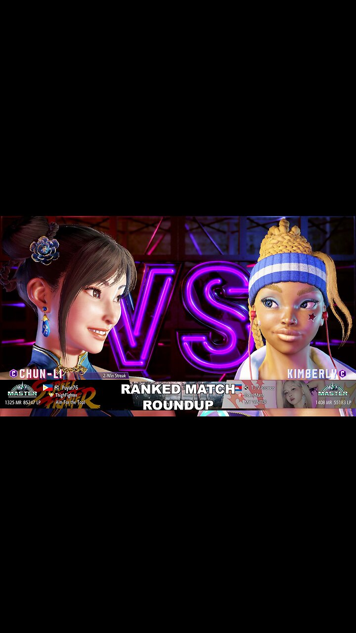 Kuya Kalbo SF6 Ranked Match Roundup. Chun Li Master Rank [Hori Fight Stick]