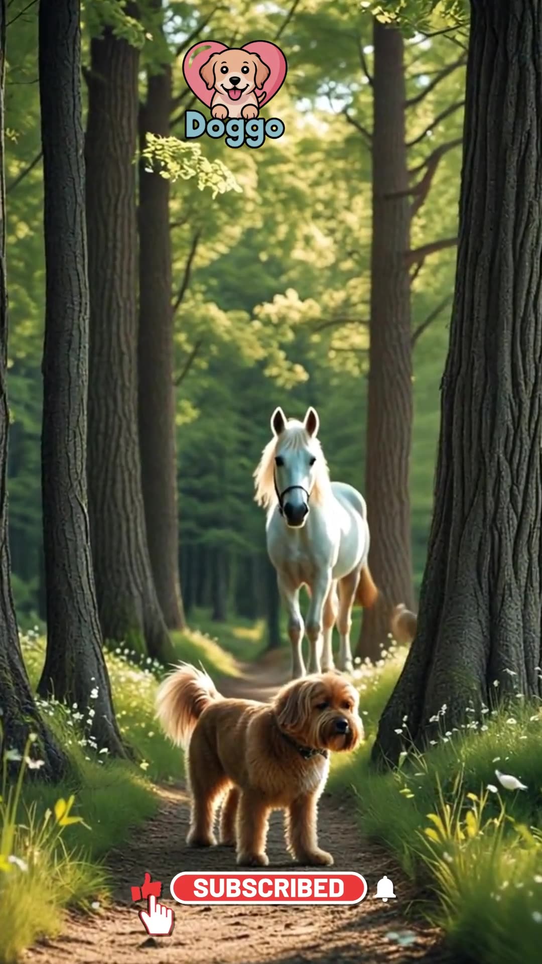"Max the Dog & Hazel the Horse | Short Emotional Story of Mutual Help # ...