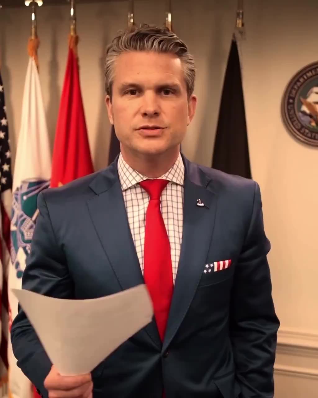 Pete Hegseth says trans is OUT at the DOD