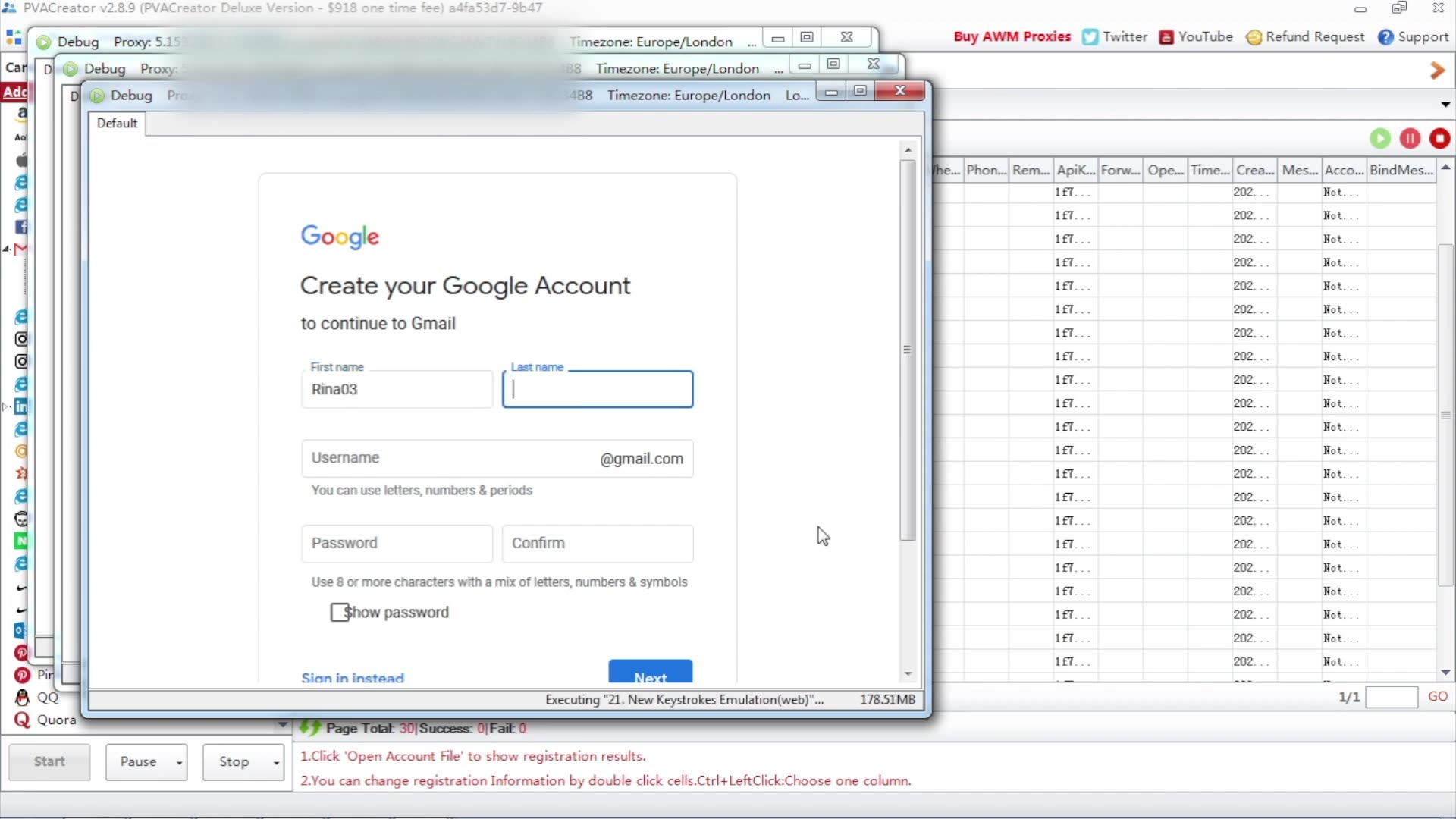 Mass YouTube Account Creation with PVA Creator | 2025 Updated Tutorial