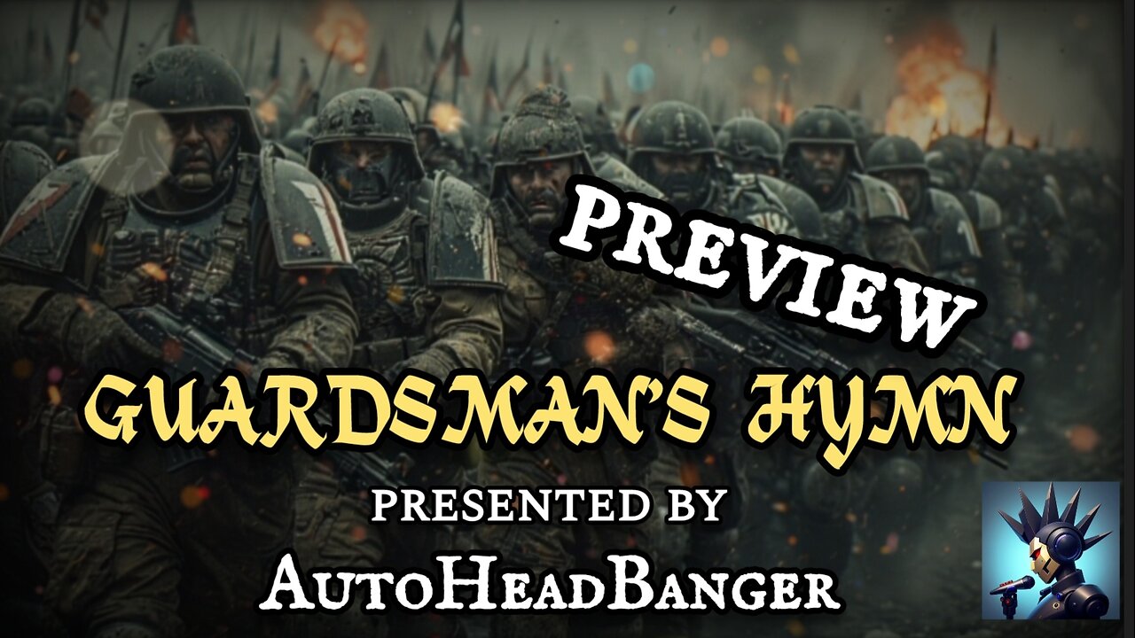 Warhammer 40k Music - The Guardsman's Hymn | Epic Metal PREVIEW