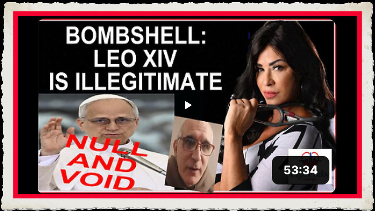 SHOCKING POPE LEO XIV ELECTED ILLEGALLY