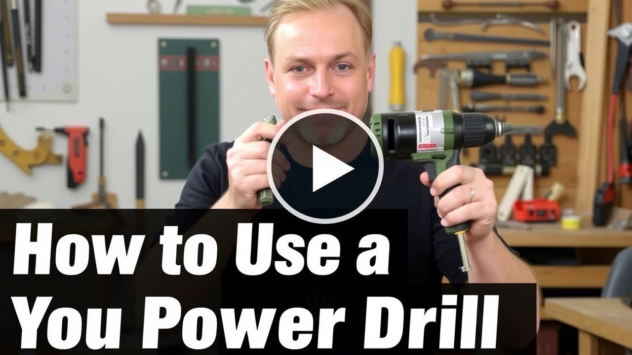 How to Use a Power Drill: Beginner’s Guide & Pro Tips