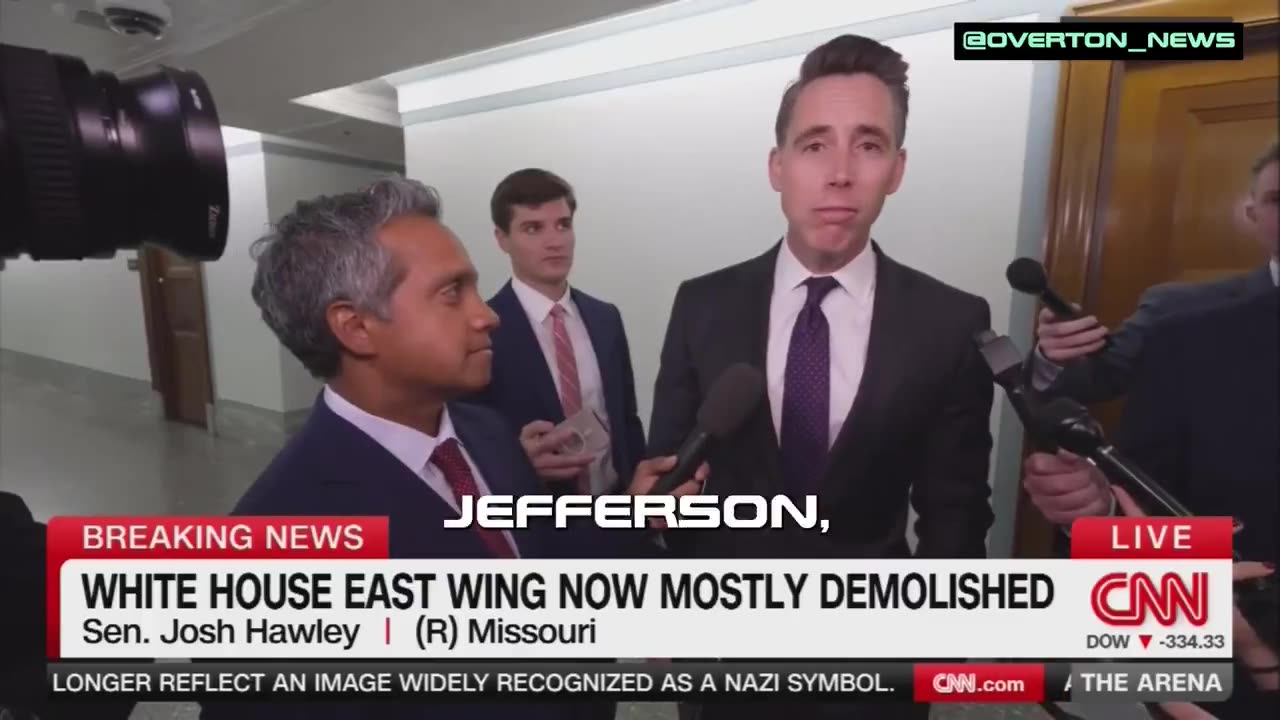 Sen Hawley dismantles CNN’s narrative about Pres Trump’s White House ...
