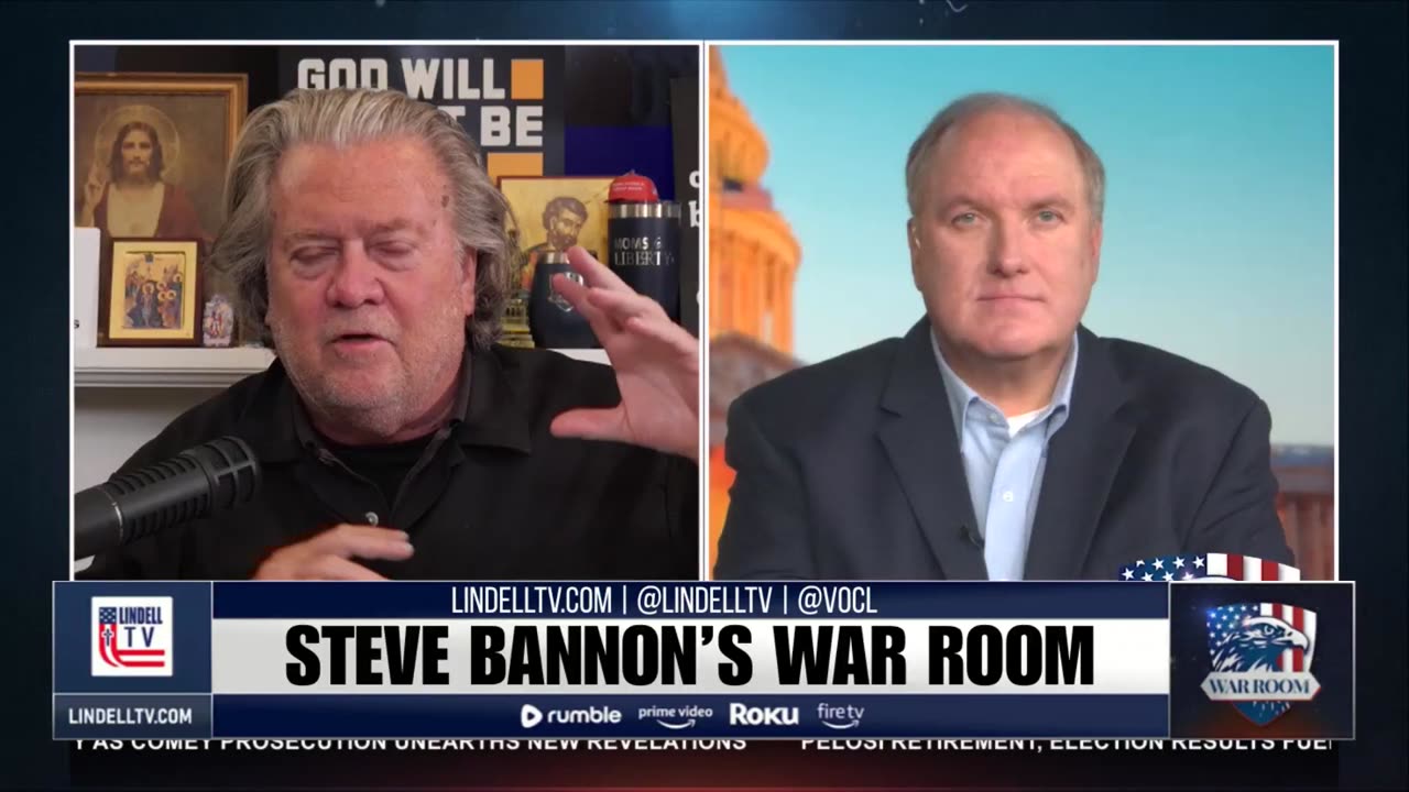 LIVE: STEVE BANNON'S WAR ROOM FRIDAY AM