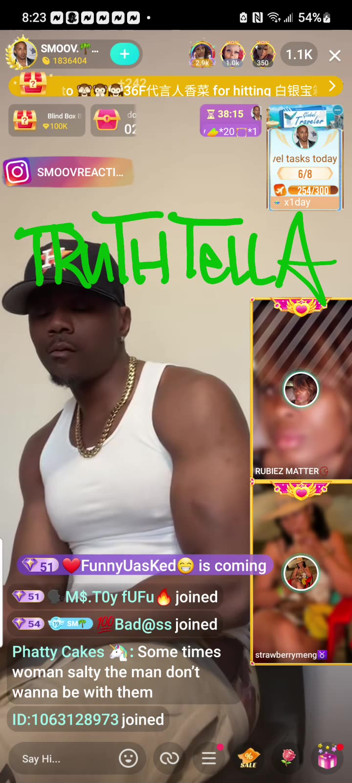 SUEWOO BOYFRIEND CARLOS ON SMOOV LA LIVE PT. 2