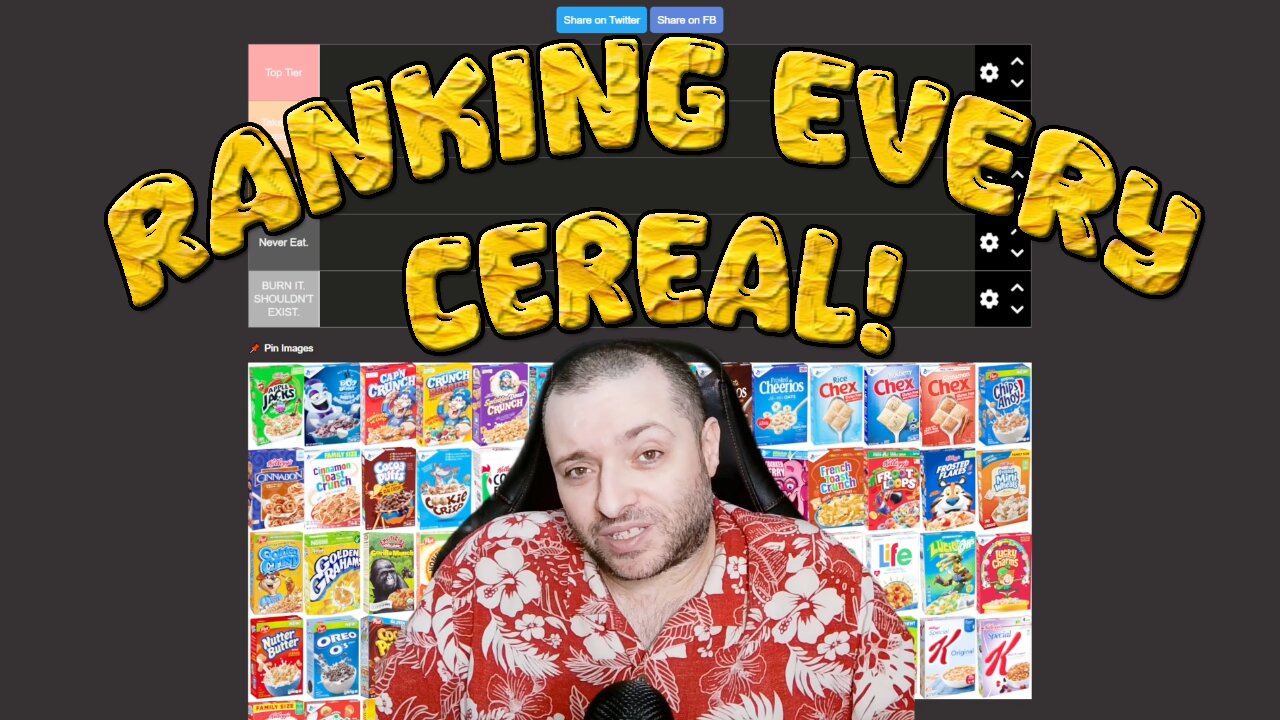 Ranking Cereal | Ultimate Cereal Tier Lis! | Gonna Be Some Mad Comments! 😤🥣