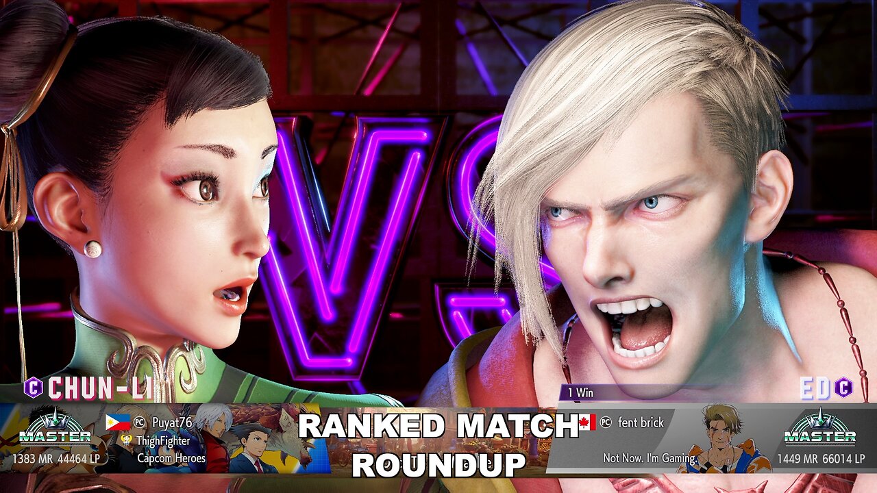 Kuya Kalbo SF6 Ranked Match Roundup. Chun Li Master Rank [Hori Fight Stick]