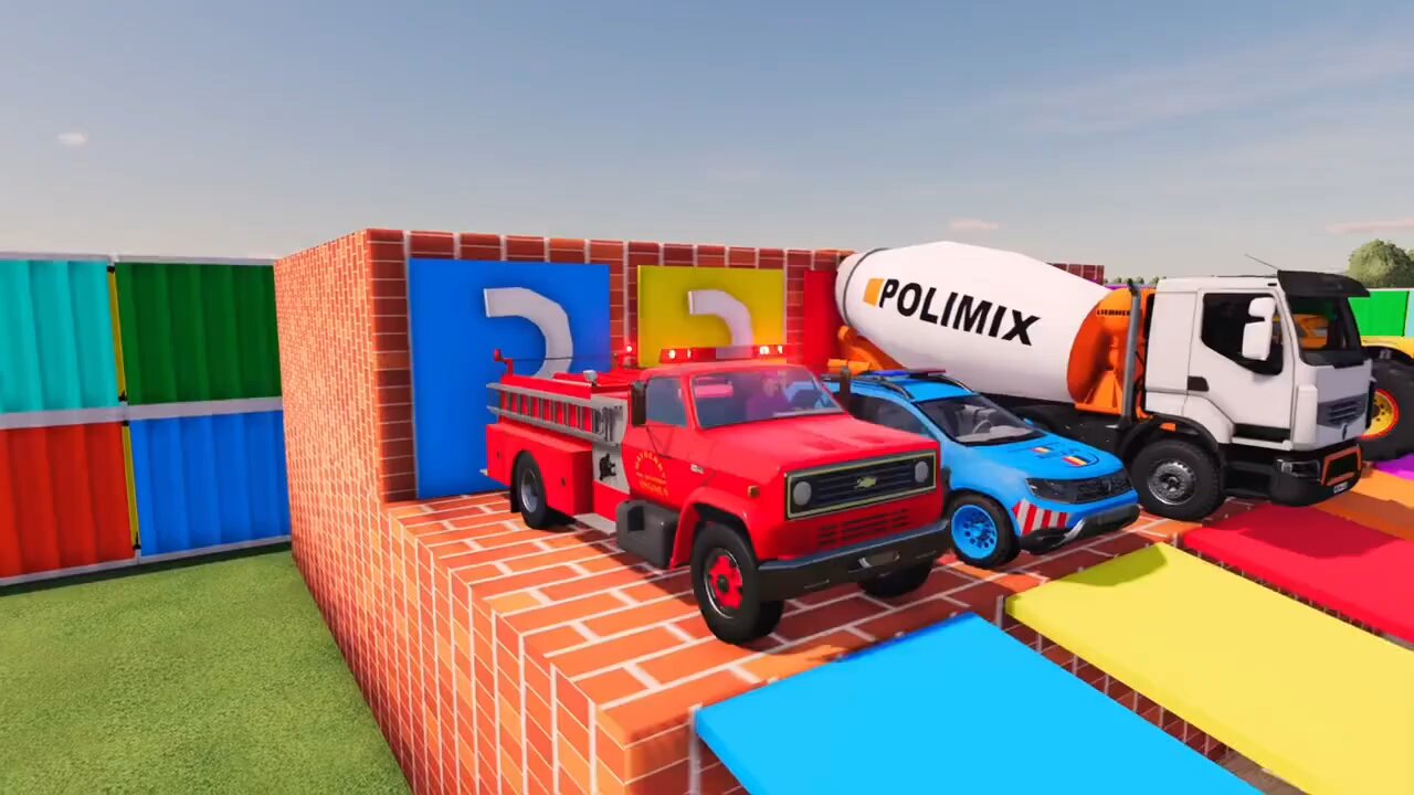 Car cartoons for kids & Helper cars cartoon full episodes - Ambulance ...