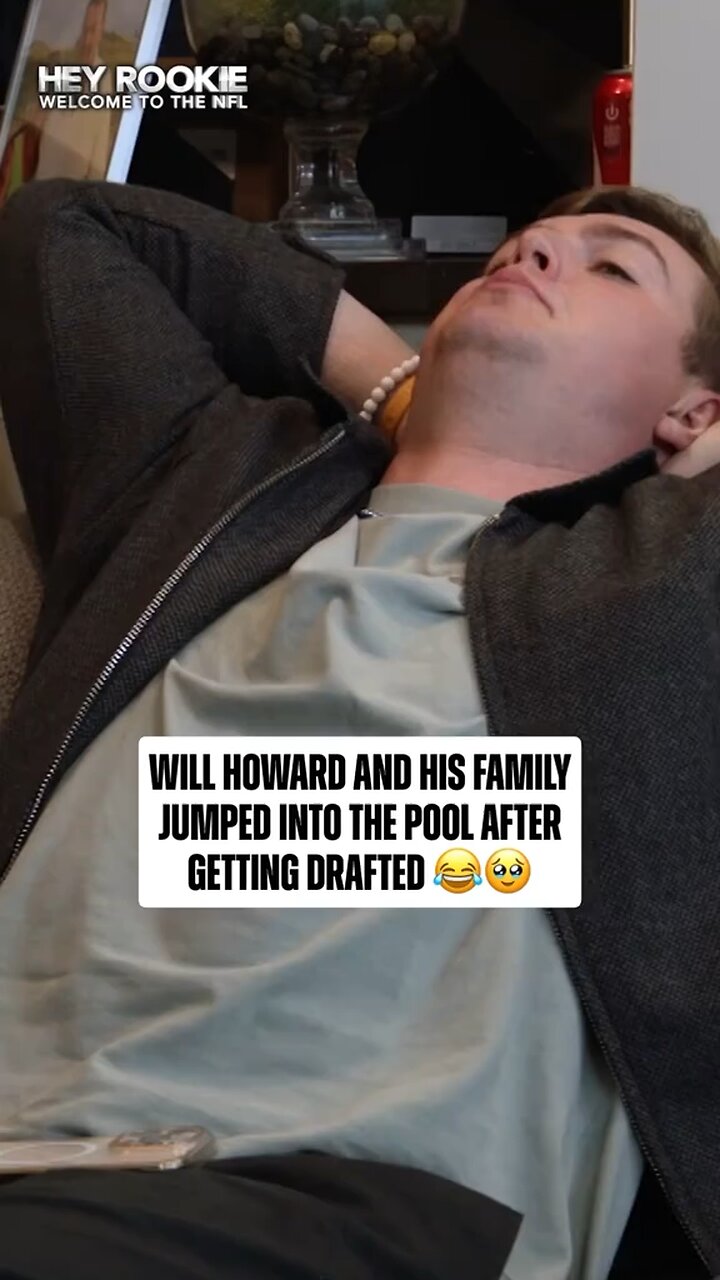 Will Howard manifested his draft call from the Steelers!