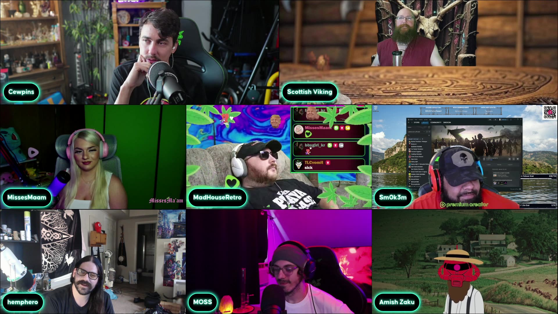 Rumble Creator Smoke Sesh🔥Let's get High!💨420🍃 !mj !giveaway