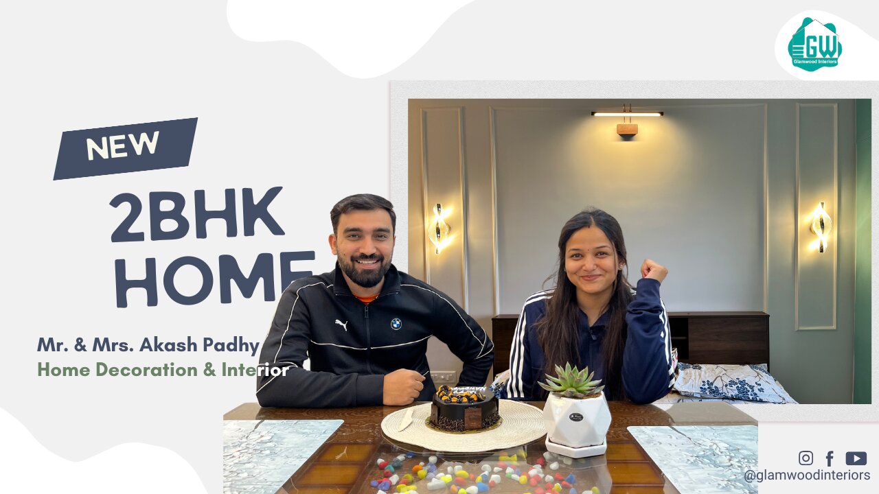 Client Akash’s 2BHK Interior Journey | From Consultation to Handover | Glamwood Interiors Bangalore