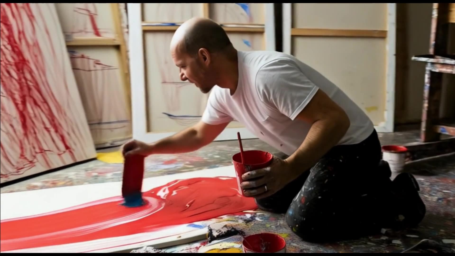 JACK THE DRIPPER - AMERICAN ARTIST JACKSON POLLOCK