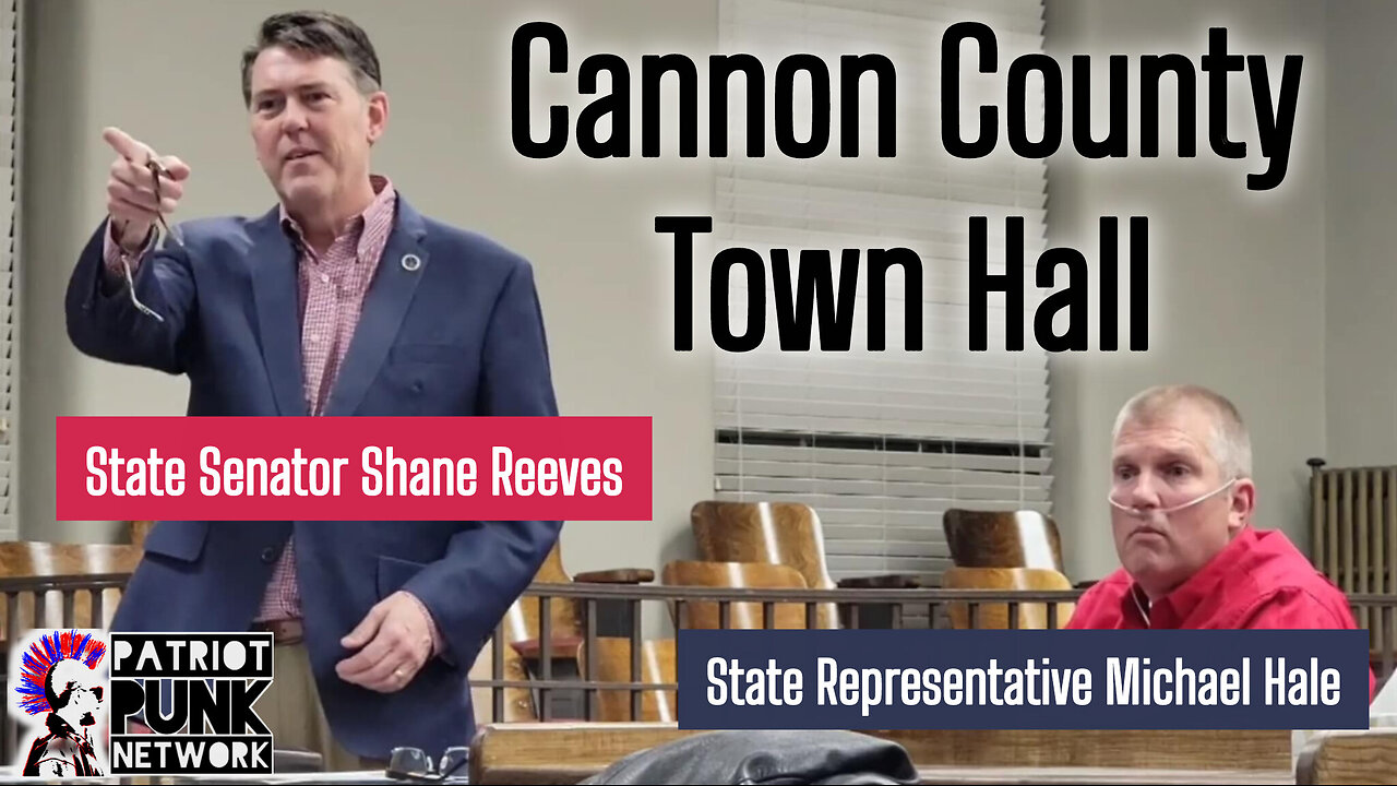 Cannon County Town Hall w/ Shane Reeves & Michael Hale November 2025