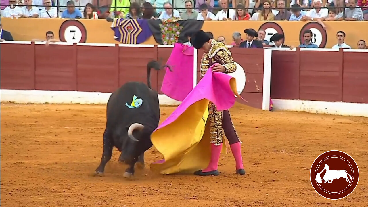 Saúl Jiménez Fortes, primer toro, Feria de San Bernabé Marbella 14-06-2025