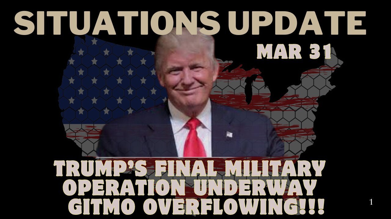 Situation Update: Trump’s Final Military Operation Underway - GITMO ...