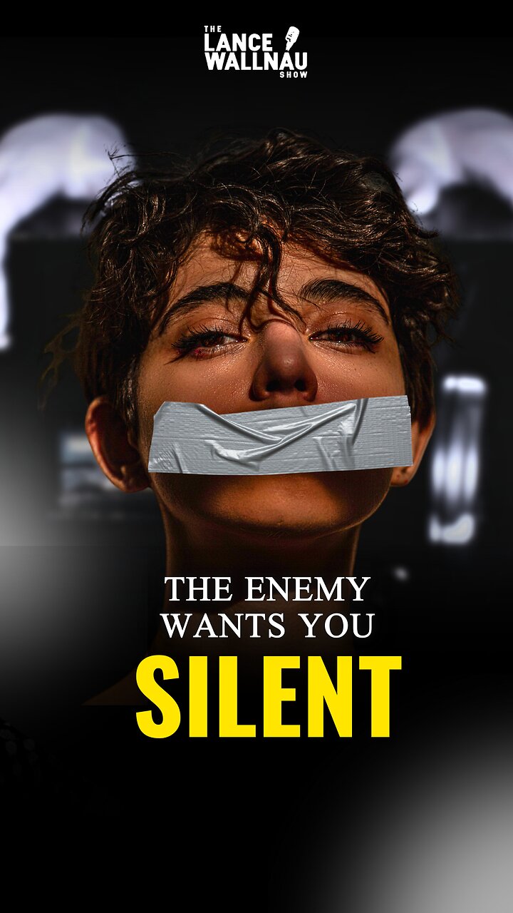 Why Evil Wants You Silent, And Why You Must Speak