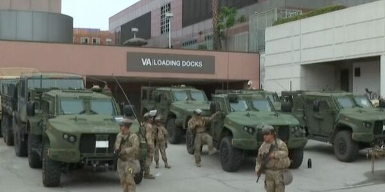 LIVE: Trump's Crackdown: National Guard Arrives To Put Down Aids Commie ...