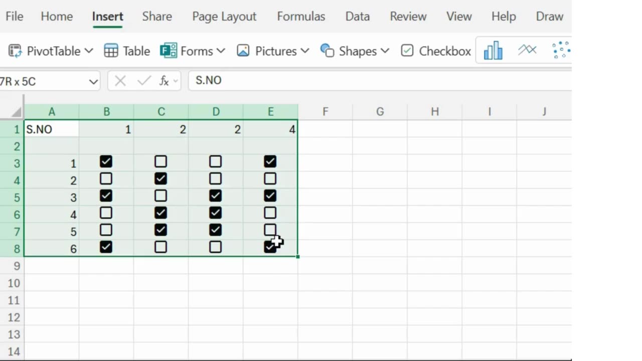How to Add / Insert Check Boxes In MS Excel Sheet (Easy)