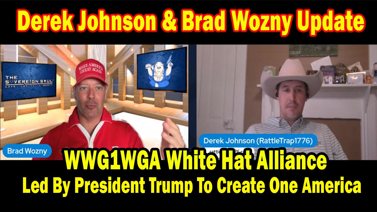 Derek Johnson HUGE Intel 05.08.25: "3 WWG1WGA! Breaking News By Derek ...