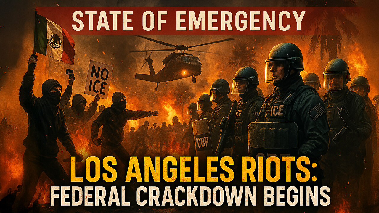 Los Angeles RIOTS Erupt Over ICE Raids | Trump Sends National Guard ...