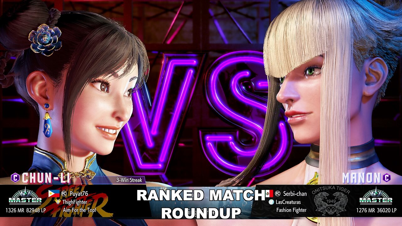 Kuya Kalbo SF6 Ranked Match Roundup. Chun Li Master Rank [Hori Fight Stick]
